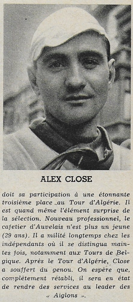 « SOUVENEZ-VOUS » : Alex CLOSE. – Site Roger Baudechon : passé, présent ...