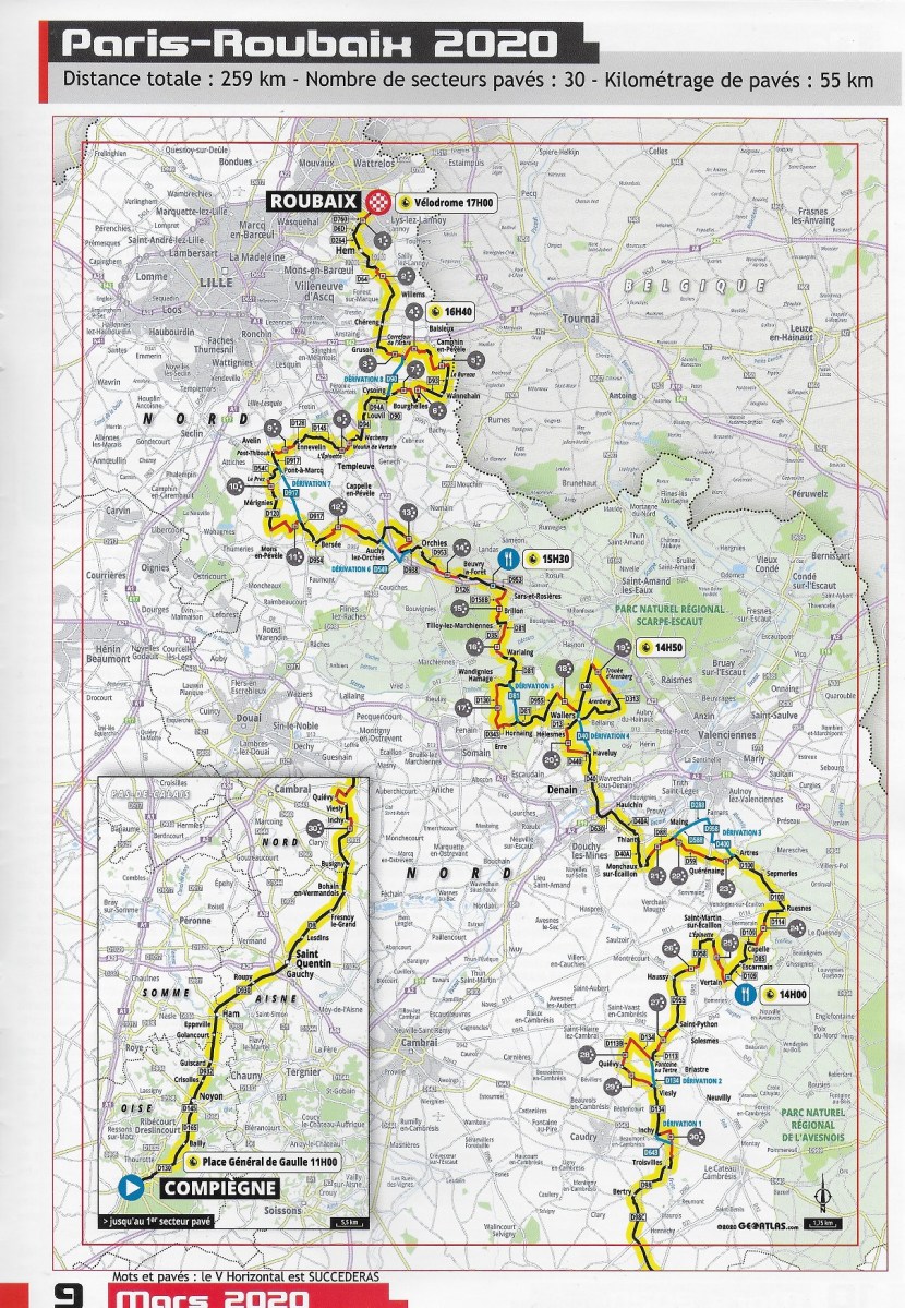 « PARIS-ROUBAIX 2020 ». #2020 – Site Roger Baudechon : passé, présent ...