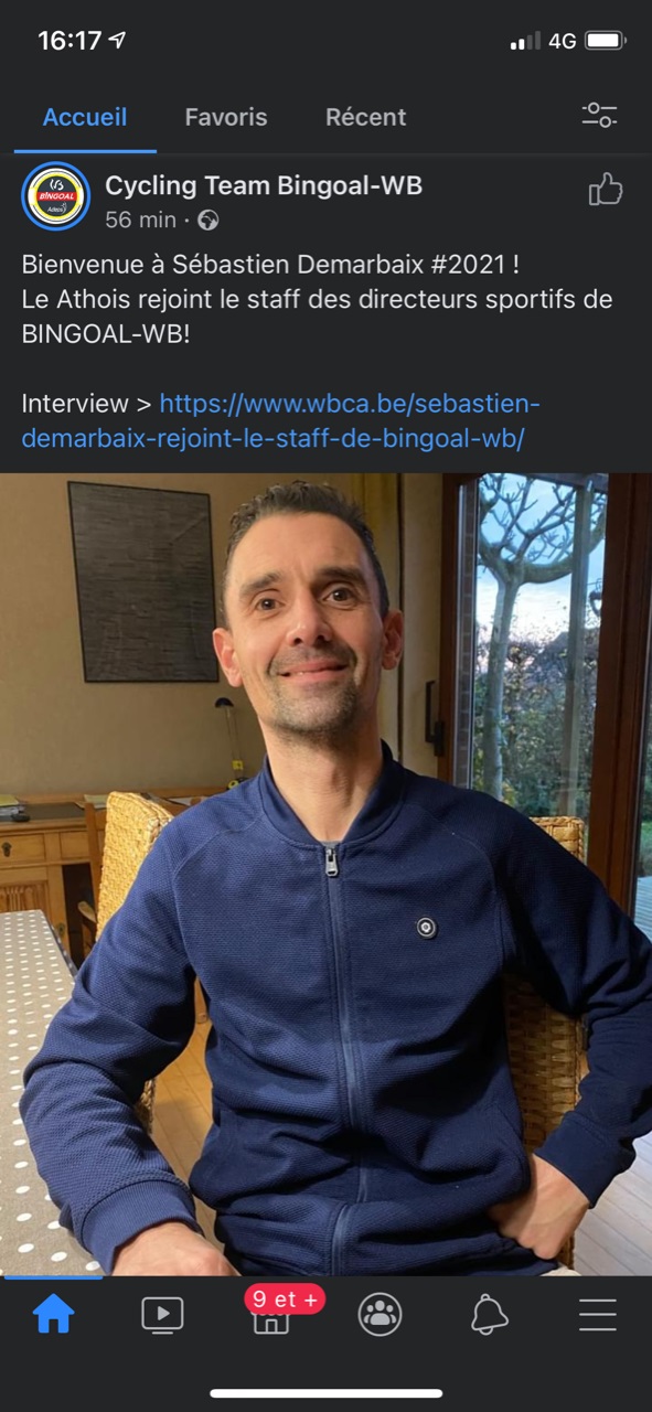 SEBASTIEN DEMARBAIX PASSE CHEZ « BINGOAL-WALLONIE BRUXELLES ». #2020 ...