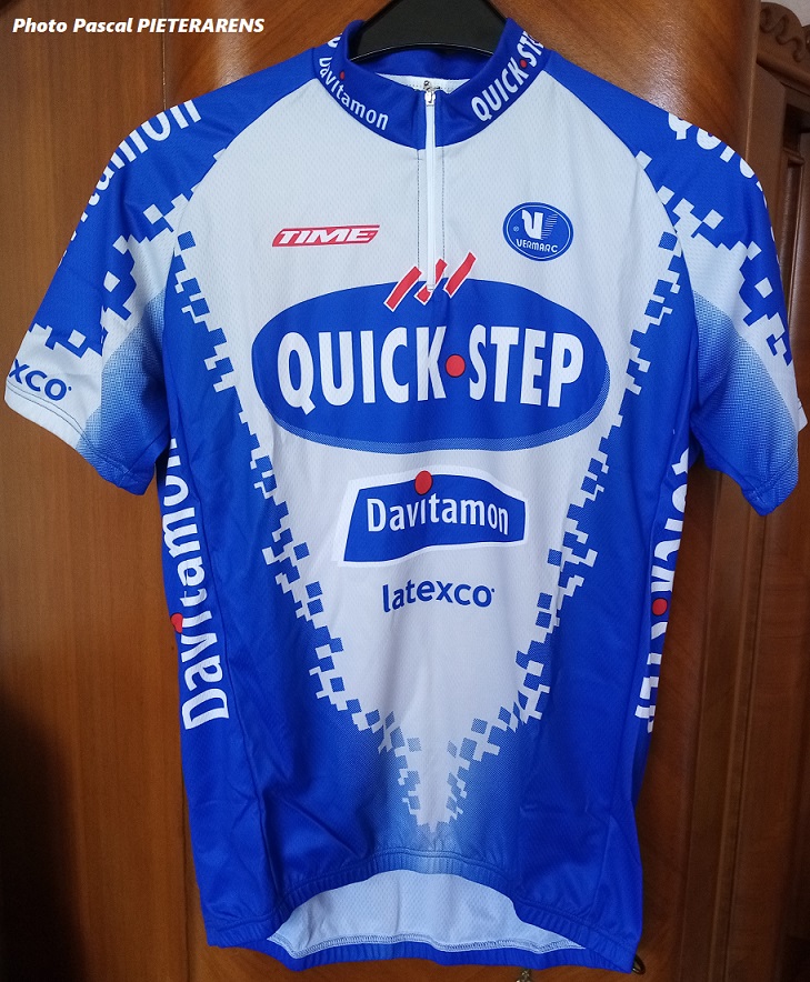 MAILLOT « QUICK STEP – DAVITAMON ». #2003 #2022 – Site Roger Baudechon ...