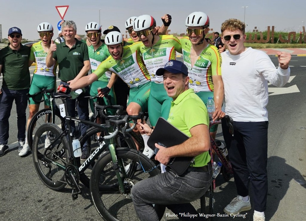 EXPLOSION DE JOIE CHEZ « PHILIPPE WAGNER-BAZIN CYCLING » CONTI UCI. 👏 ...