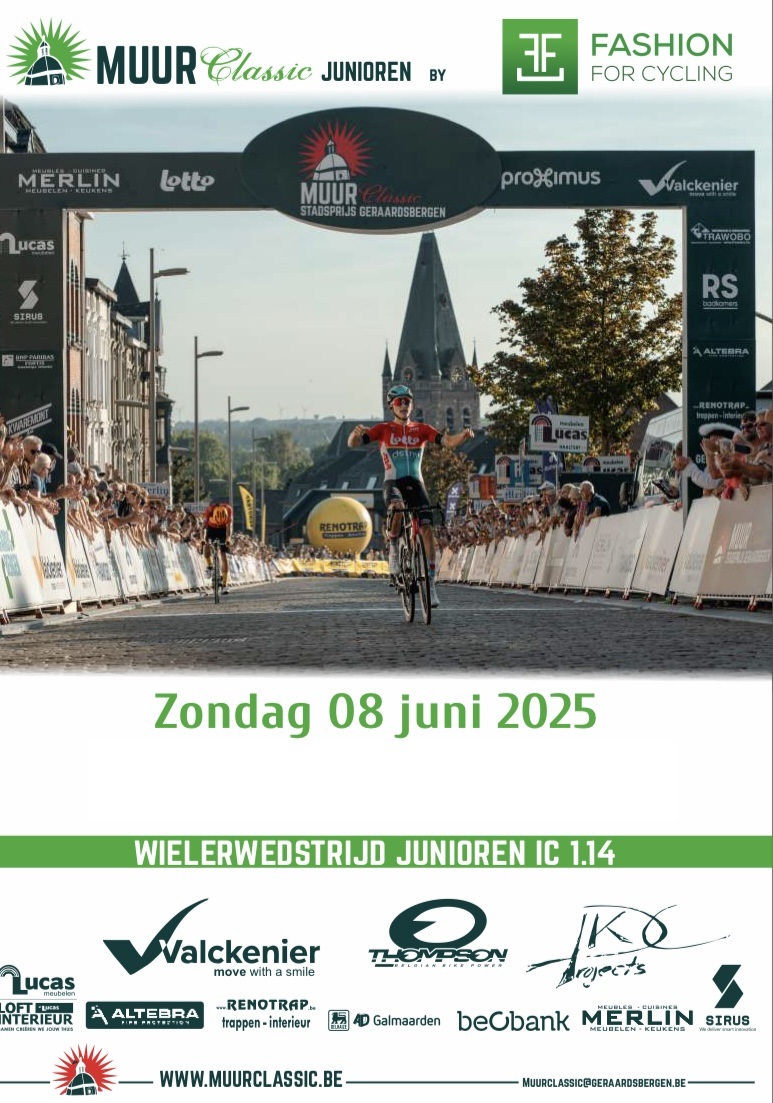 « MUUR CLASSIC JUNIORS BY FASHION FOR CYCLING ». GERAARDSBERGEN ...