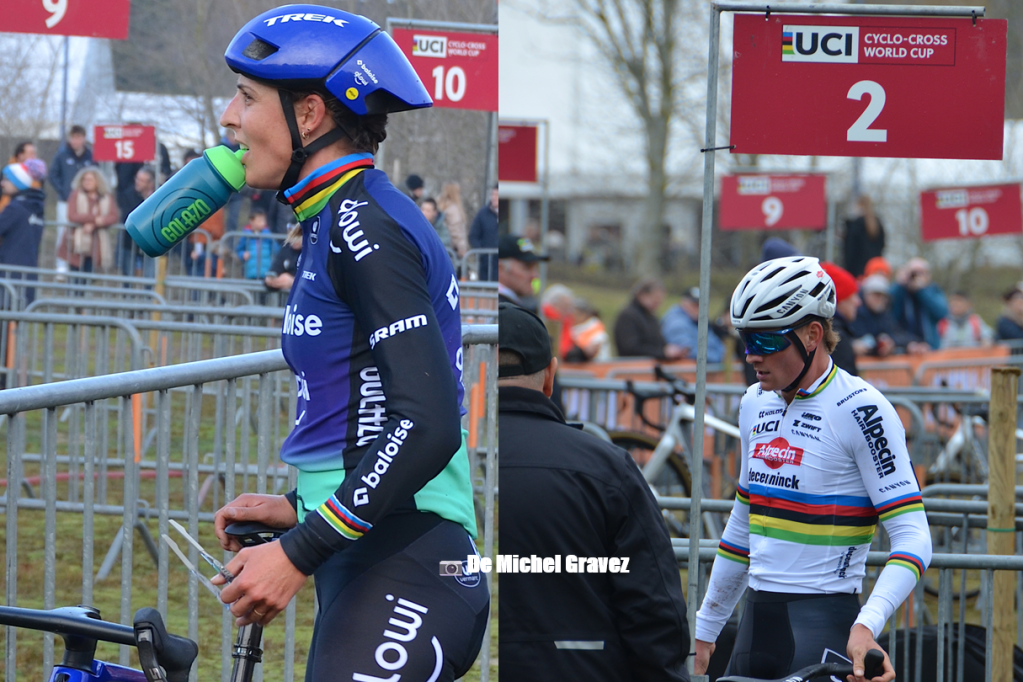 VAN DER POEL ET BRAND « IMBATTABLES ». KOKSIJDE/COXYDE. COUPE DU MONDE ...